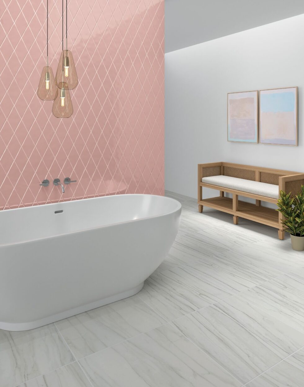 There’s Nowhere to Go but Up With Vertical Tiles - Tile Gallery