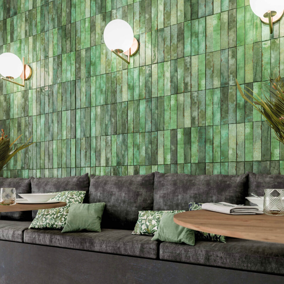 There’s Nowhere to Go but Up With Vertical Tiles - Tile Gallery